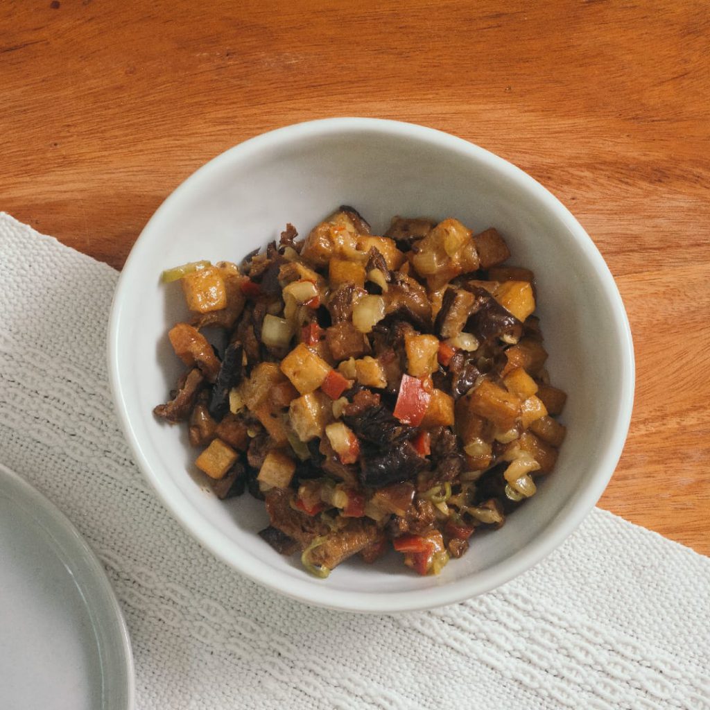 Mushroom Sisig - FitFood Manila