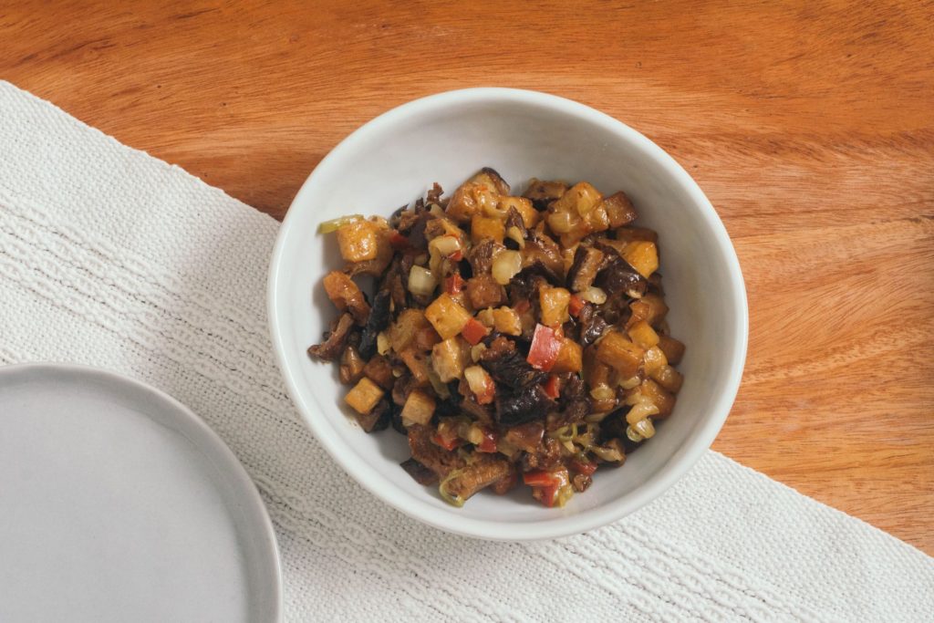 Mushroom Sisig - FitFood Manila